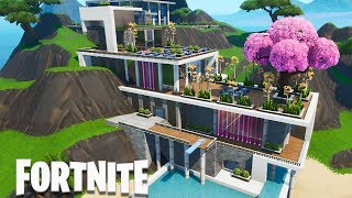 Fortnite Creative Tutorial: Modern Wooden Mansion Build #2 | Видео на ...